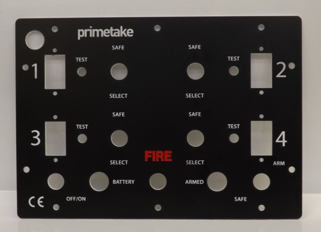 Industrial Engraving | Electrical control panels